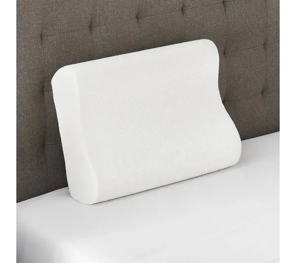 BODIPEDIC Classic Support Contour Memory Foam B Ed Pillow - One-color