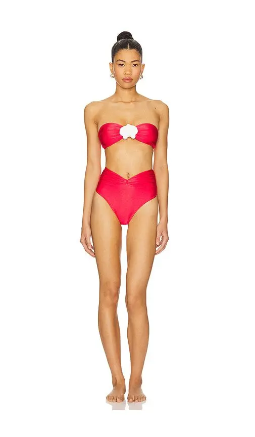 SHANI SHEMER Claire Bikini Bottom - Raspberry