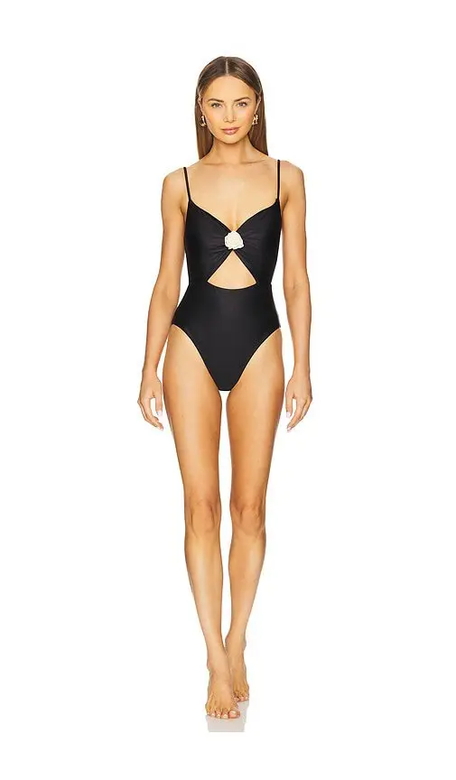 L*Space Kyslee One Piece - Black & Cream