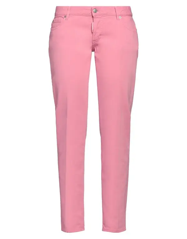 Dsquared2 Cotton Elastane Skinny Jeans - Pink