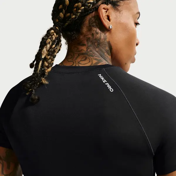 Nike Pro Dri-fit Short-sleeve Top - Black