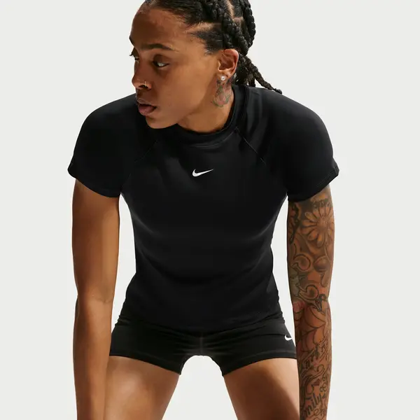 Nike Pro Dri-fit Short-sleeve Top - Black