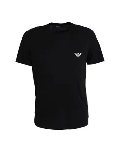 Emporio Armani T-shirt Size Organic Cotton - Black