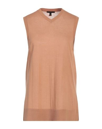 Armani Exchange Knitted Sleeveless Top - Camel