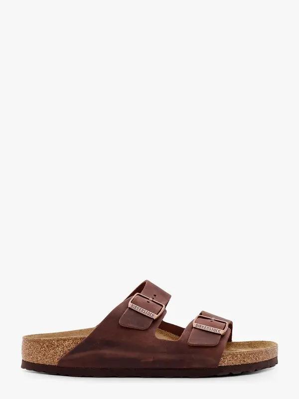 BIRKENSTOCK Arizona Bs Leather Sandals - Brown