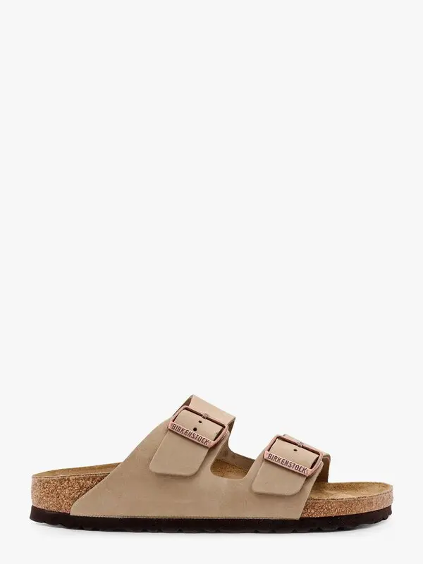 BIRKENSTOCK Arizona Bs Leather Sandals - Beige