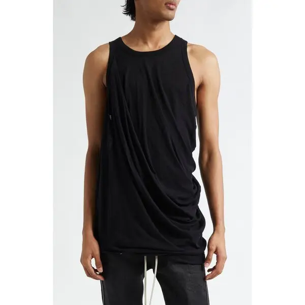 Rick Owens Anthem Draped Tank