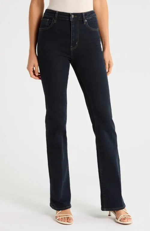 FRAME The Reboot High Waist Bootcut Jeans - Deep Indigo