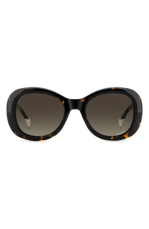 Missoni 53mm Gradient Oval Sunglasses - Havana/ Brown Sf