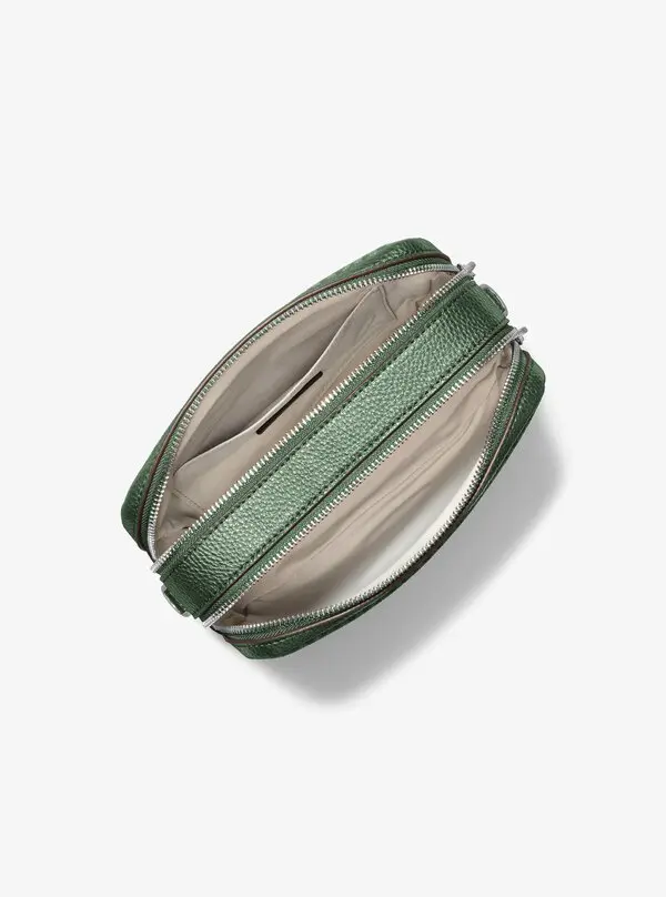 Michael Kors Bryant Medium Signature Logo Camera Crossbody Bag - Green