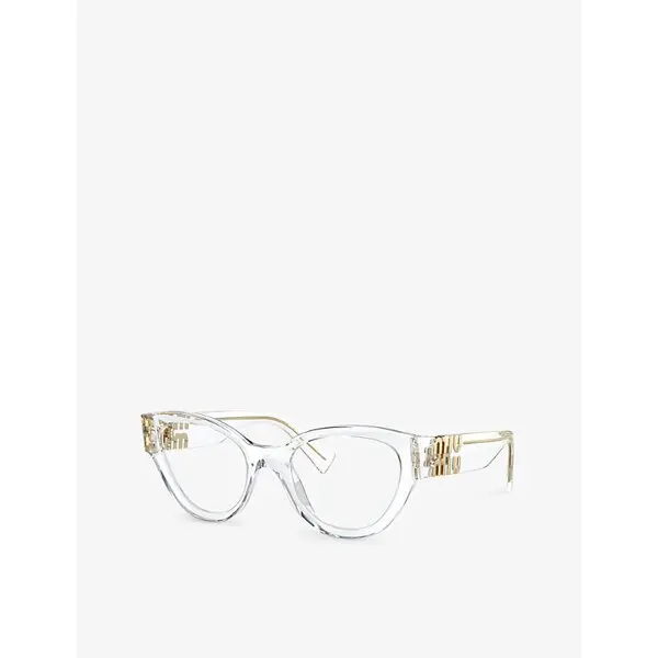 Miu Miu Mu 01vv Optical Glasses - Clear