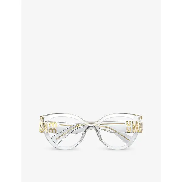 Miu Miu Mu 01vv Optical Glasses - Clear