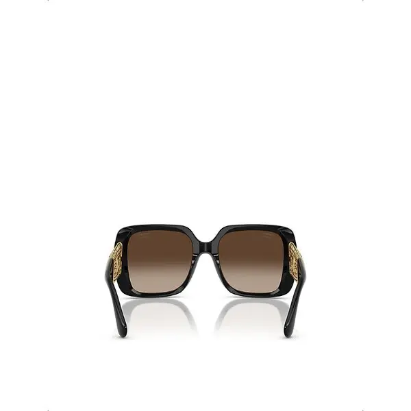 Chanel Ch5532 Polarised Square Sunglasses - Black