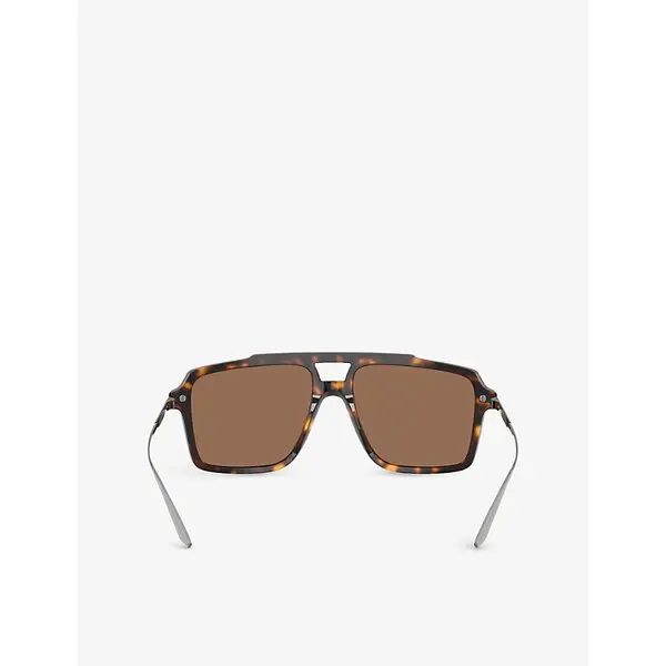 Dolce & Gabbana Dg4477 Pilot Sunglasses - Brown