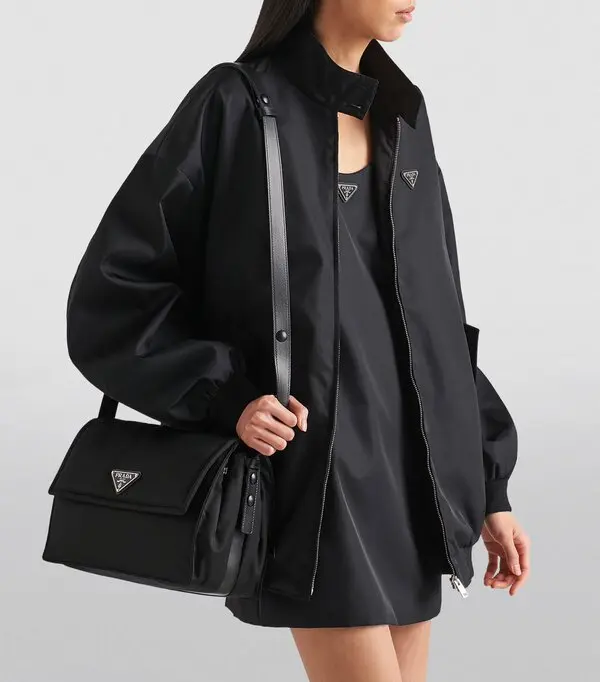 Prada Re-nylon Padded Shoulder Bag