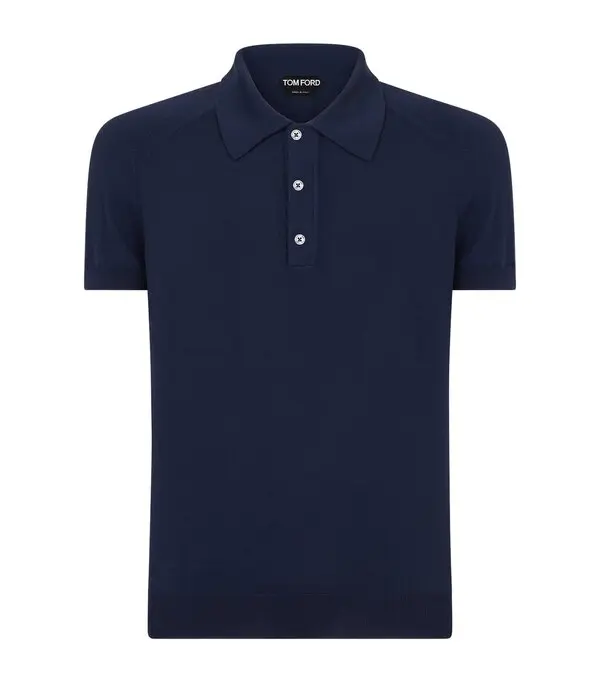 TOM FORD Wool-blend Polo Shirt