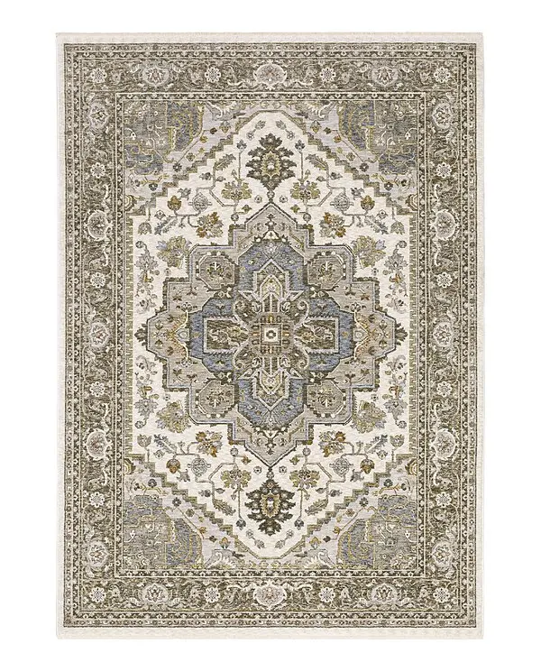 ORIENTAL WEAVERS Maharaja 1144y Area Rug, 2' X 3 - Ivory