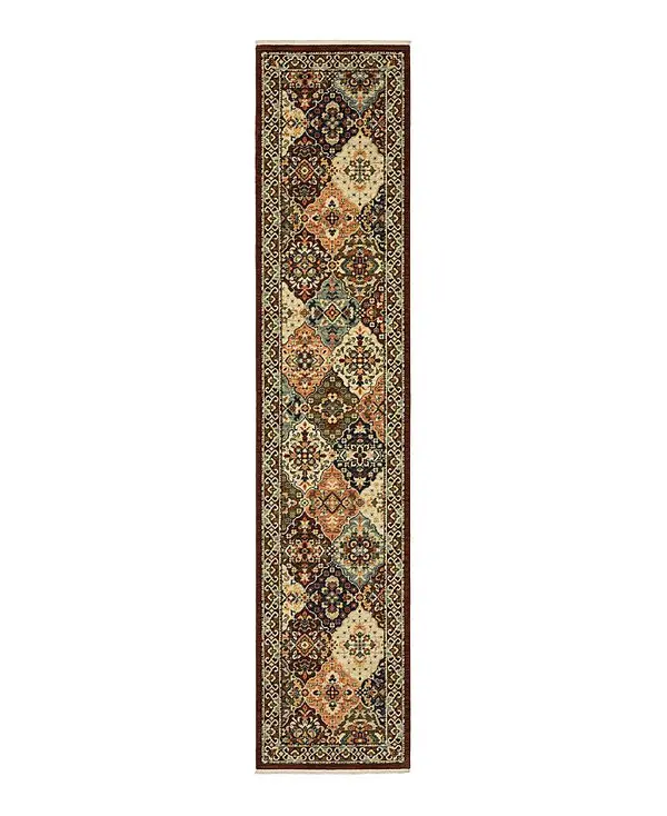 ORIENTAL WEAVERS Lilihan 050x6 Runner Area Rug, 2'6 X 12 - Red