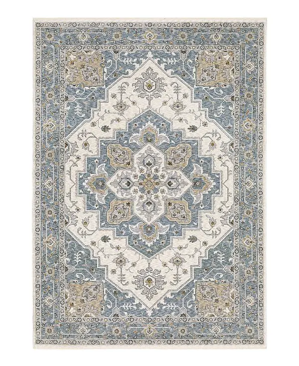 ORIENTAL WEAVERS Maharaja 051f1 Area Rug, 6'7 X 9'6 - Blue