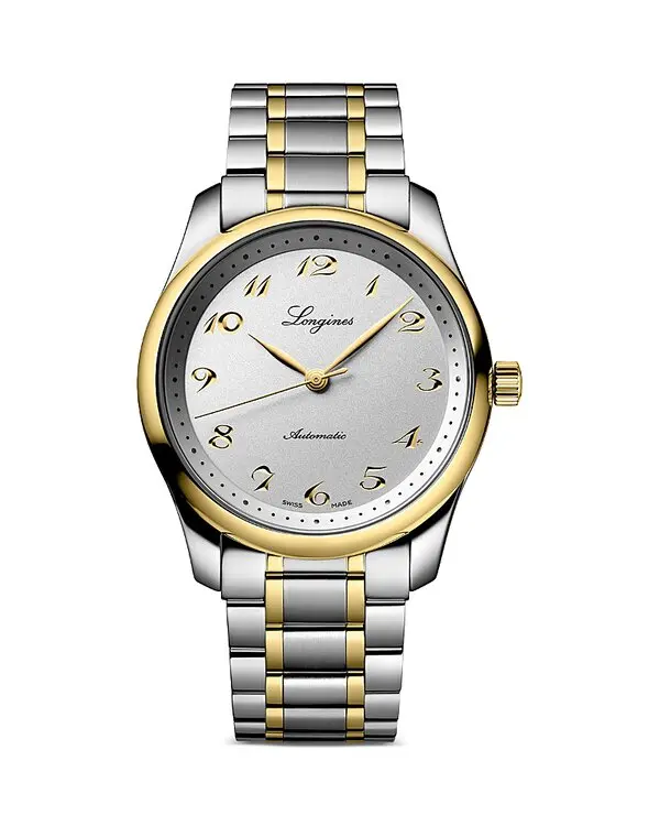 LONGINES Master 40mm Watch - Silver/two-tone