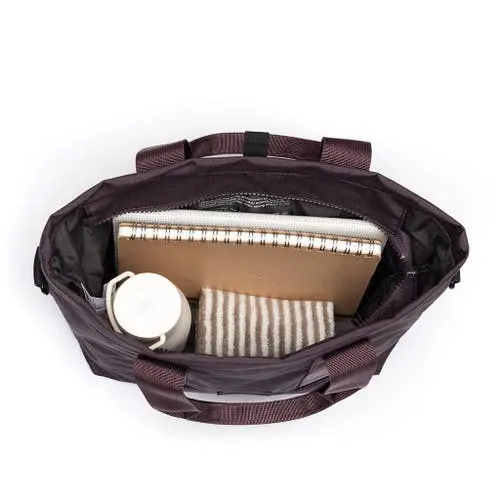 LEFRIK Strata Mini Tote Bag - Wine