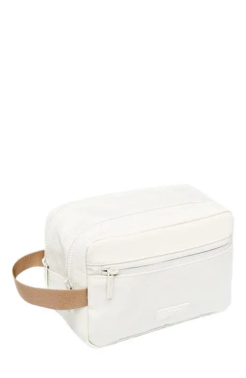 LEFRIK Kei Double Washbag - Chalk