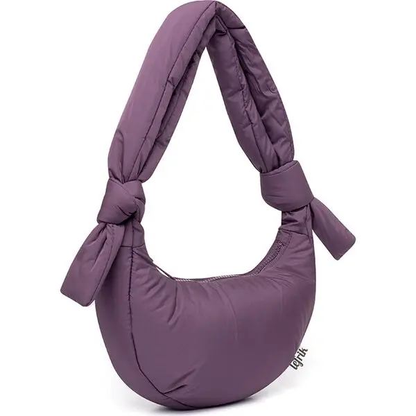 LEFRIK Biwa Puffy Micro Bag - Plum
