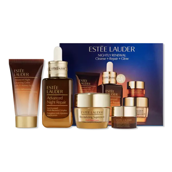 Estée Lauder Nightly Renewal Skincare Set - One-color