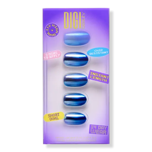 DIGI BEAUTY Ice Cold Press-on Nails - One-color