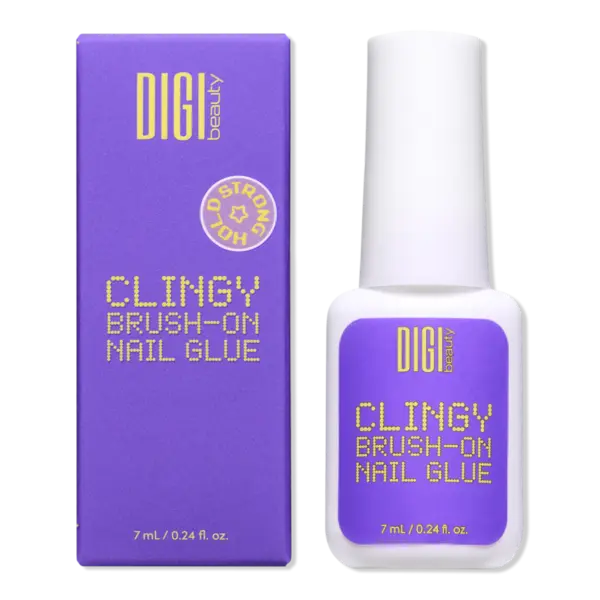 DIGI BEAUTY Clingy Brush-on Nail Glue - One-color