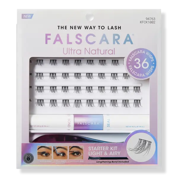 Kiss Falscara Lash Extension Starter Kit - One-color