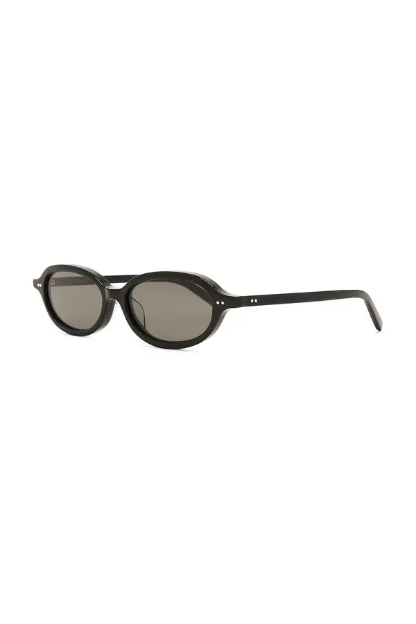 ST. AGNI 90s Slim Oval Sunglasses