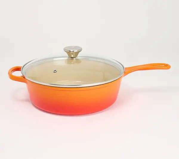LE CREUSET 3.75-qt Enameled Cast Iron Cassadou With Glass Lid - One-color
