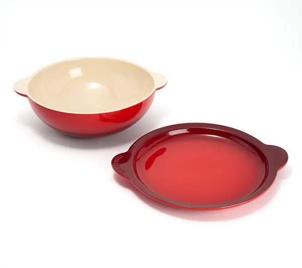 Le Creuset 4.9-Qt Stoneware Multi-Use Bowl W/ Platter Lid - One