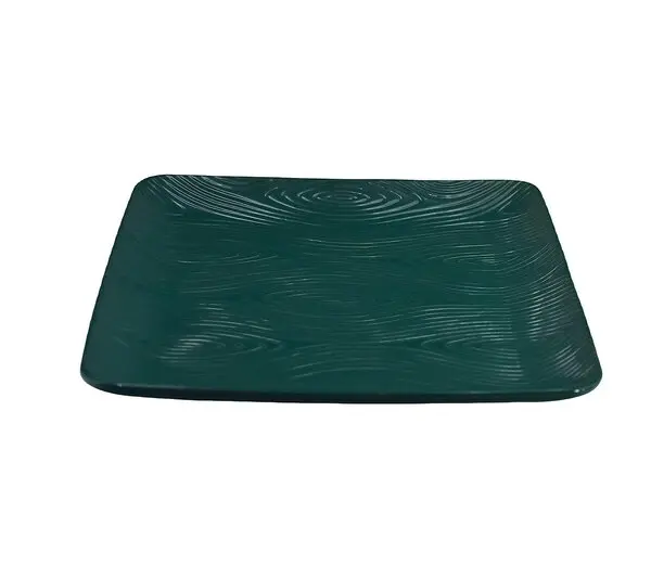 TEMP-TATIONS Woodland 14' Square Platter - One-color