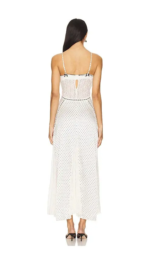 chinese dress ladies Bali Saltwater Maxi Slip by Intimately at Free People in White, Size: S main image 0