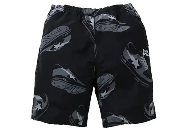 A BATHING APE Sta Random Track Shorts