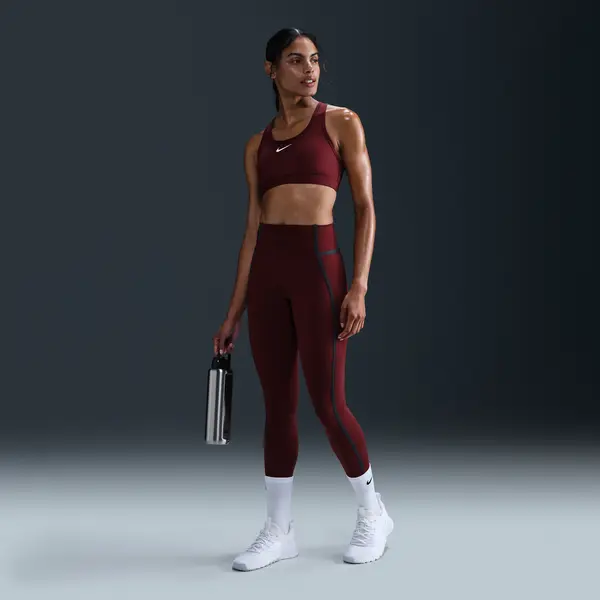 Nike One High-waisted 7/8 Leggings - Red