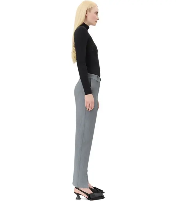 GANNI Melange Trousers