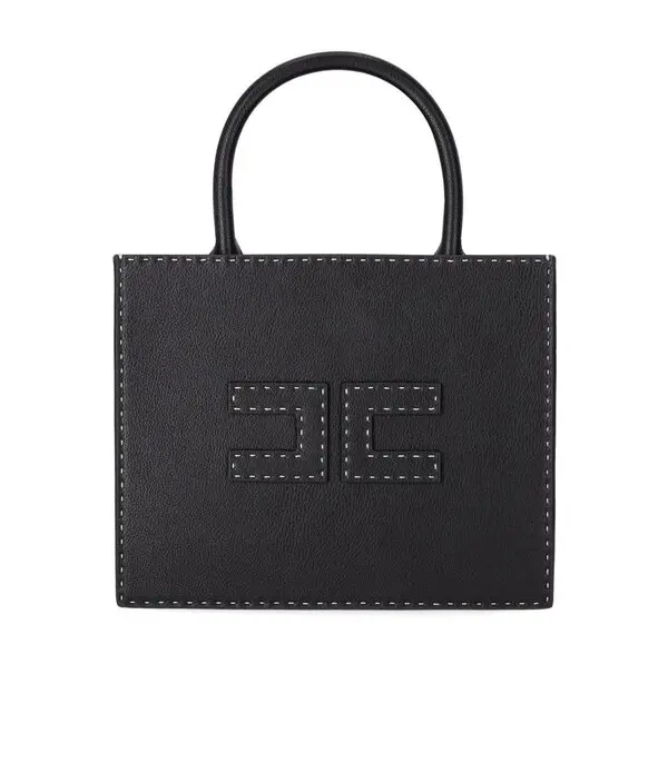 Elisabetta Franchi Small Shopper - Black