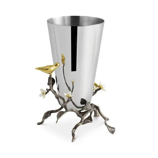 Michael Aram Lovebirds Small Vase - No Color
