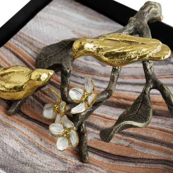 Michael Aram Lovebirds Cocktail Napkin Holder