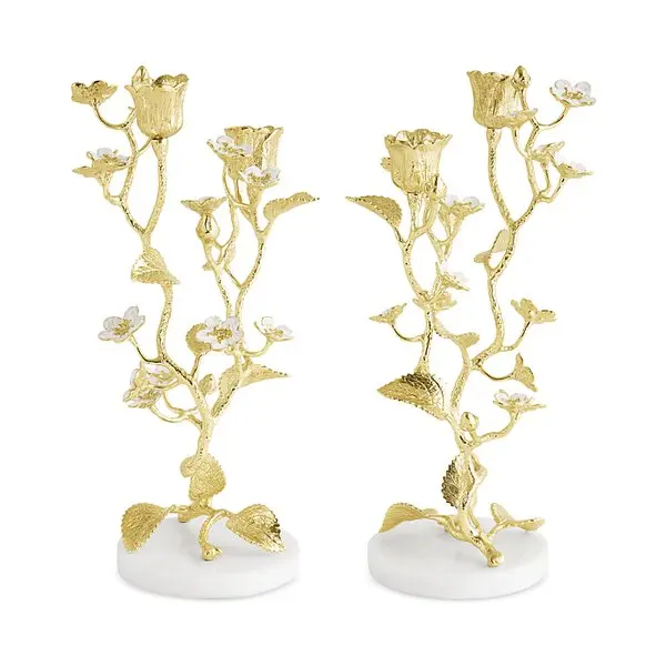 Michael Aram Bloom Candleholders, Set Of 2 Exclusive - No Color