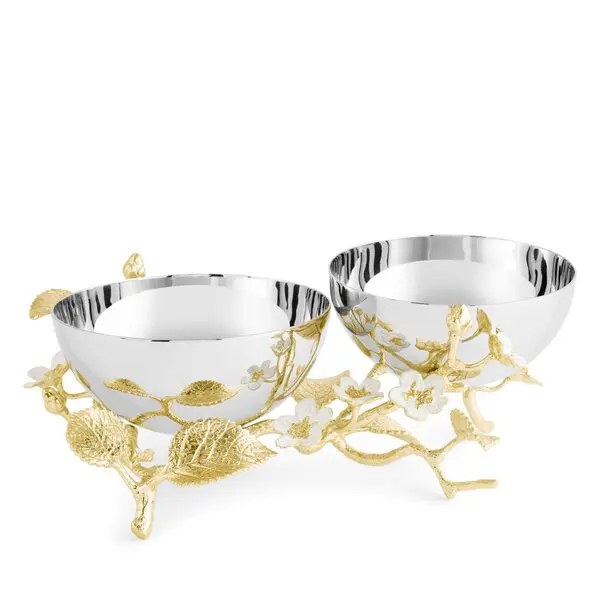 Michael Aram Bloom Double Dish Exclusive