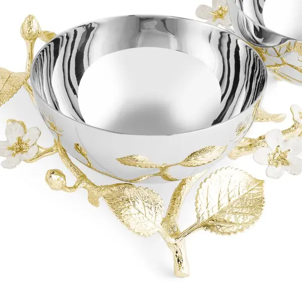 Michael Aram Bloom Double Dish Exclusive