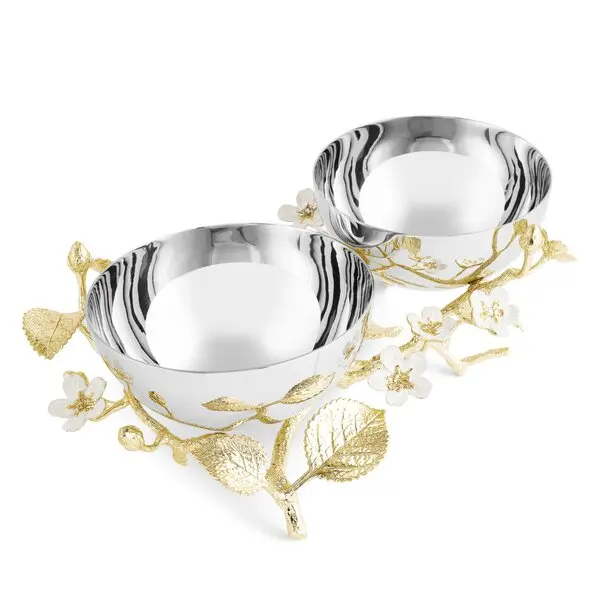 Michael Aram Bloom Double Dish Exclusive