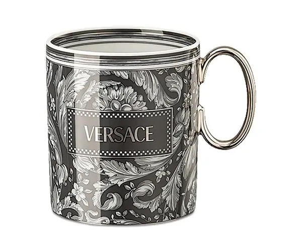 Versace Barocco Haze Mug - Black