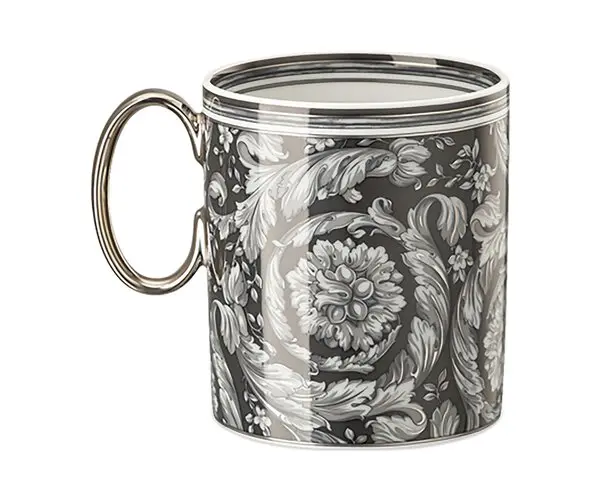 Versace Barocco Haze Mug - Black