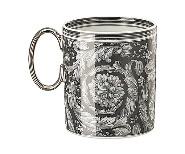 Versace Barocco Haze Mug - Black
