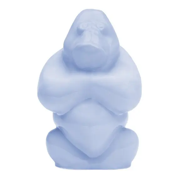 KOSTA BODA Gabba Gabba Hey Glass Sculpture - Turquoise